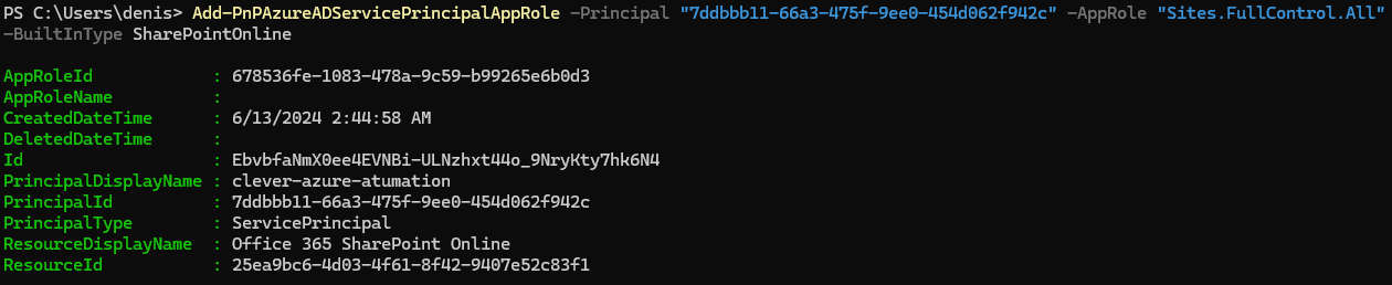 Run PnP PowerShell from Azure Automation | Denis Molodtsov Blog