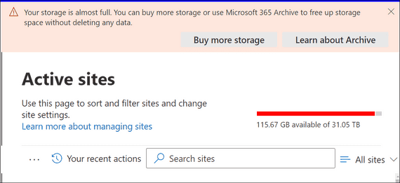 Archive SharePoint Online Sites Using M365 Archive Feature | Denis ...