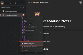 Copy Microsoft Loop Pages between Workspaces | Denis Molodtsov Blog